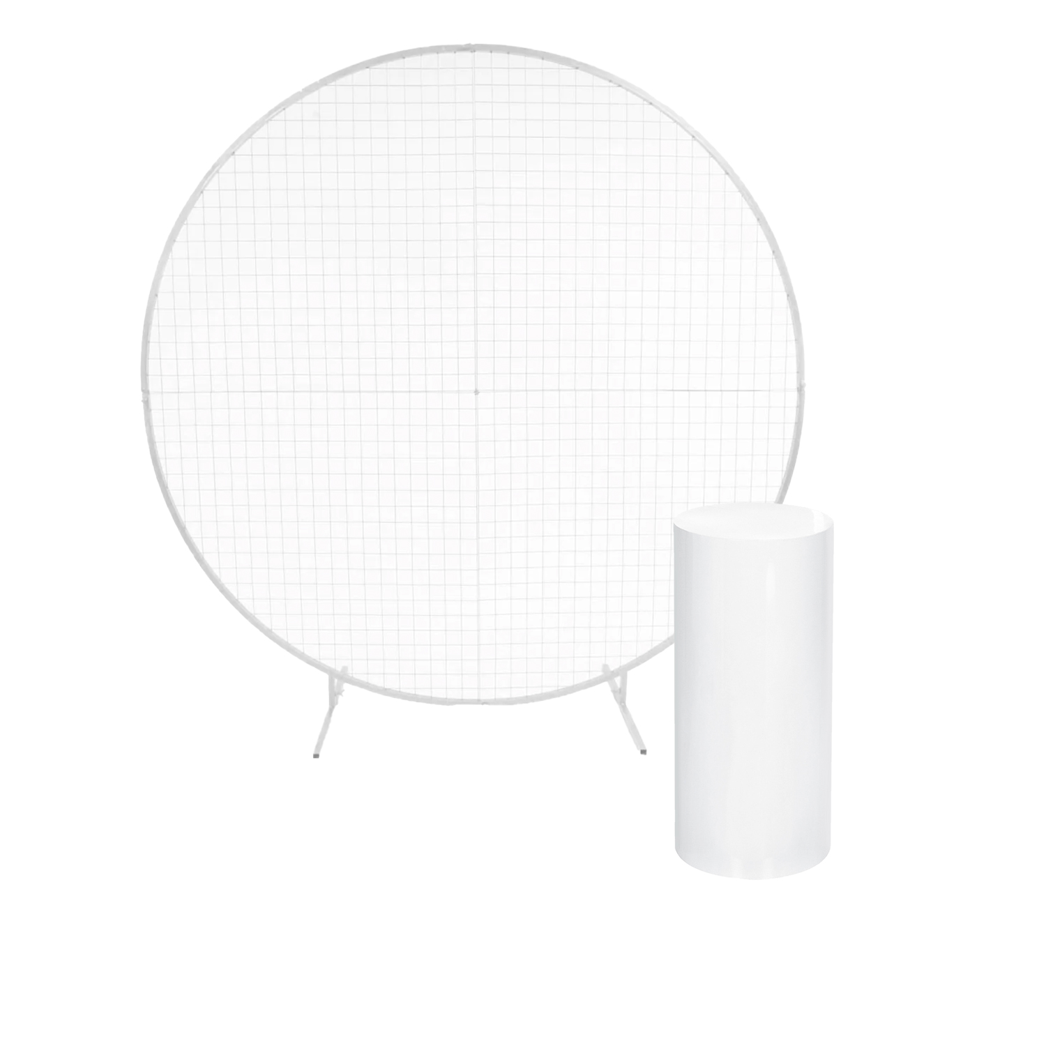 Plinth and Mesh Backdrop Set Hire | Starlight Party Hire